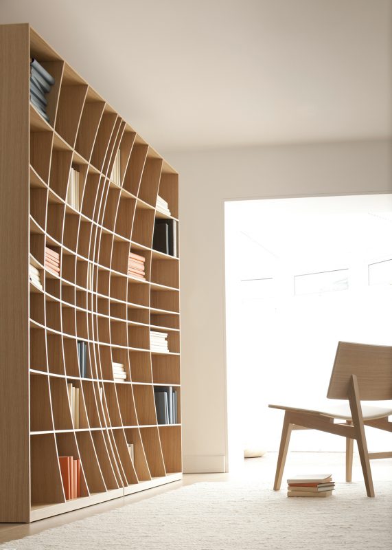 Concave Bookcase by Simon Pengelly forJoined and Jointed – Design ...